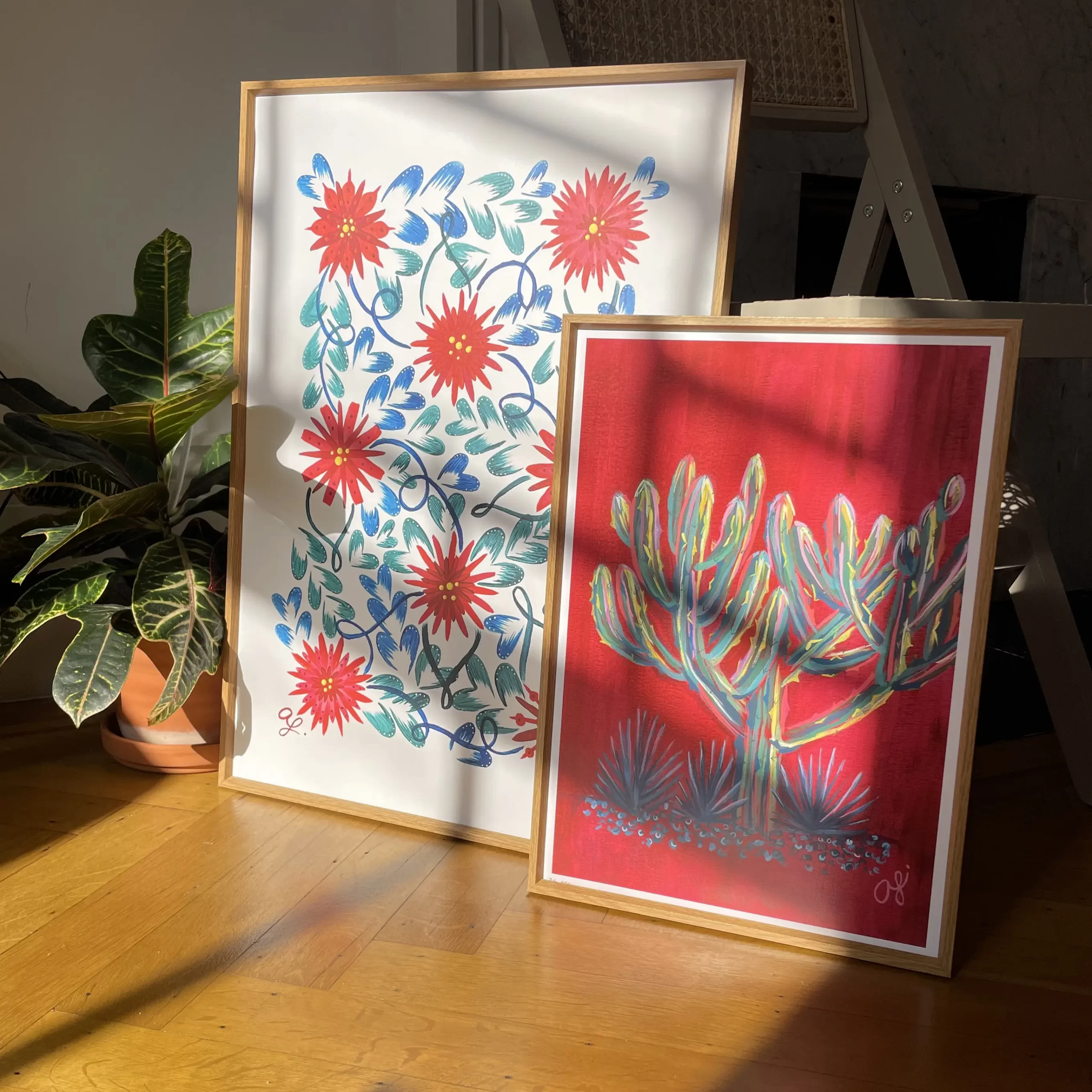 Floral Art Prints Collection - Bring Joy and Life to Your Space